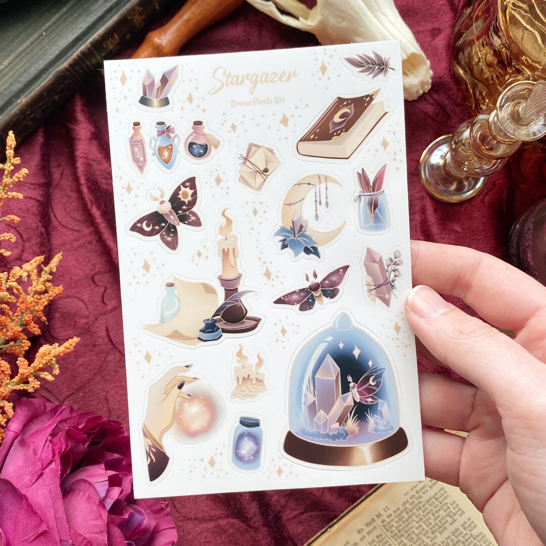 Stargazer STICKER SHEET - Etsy