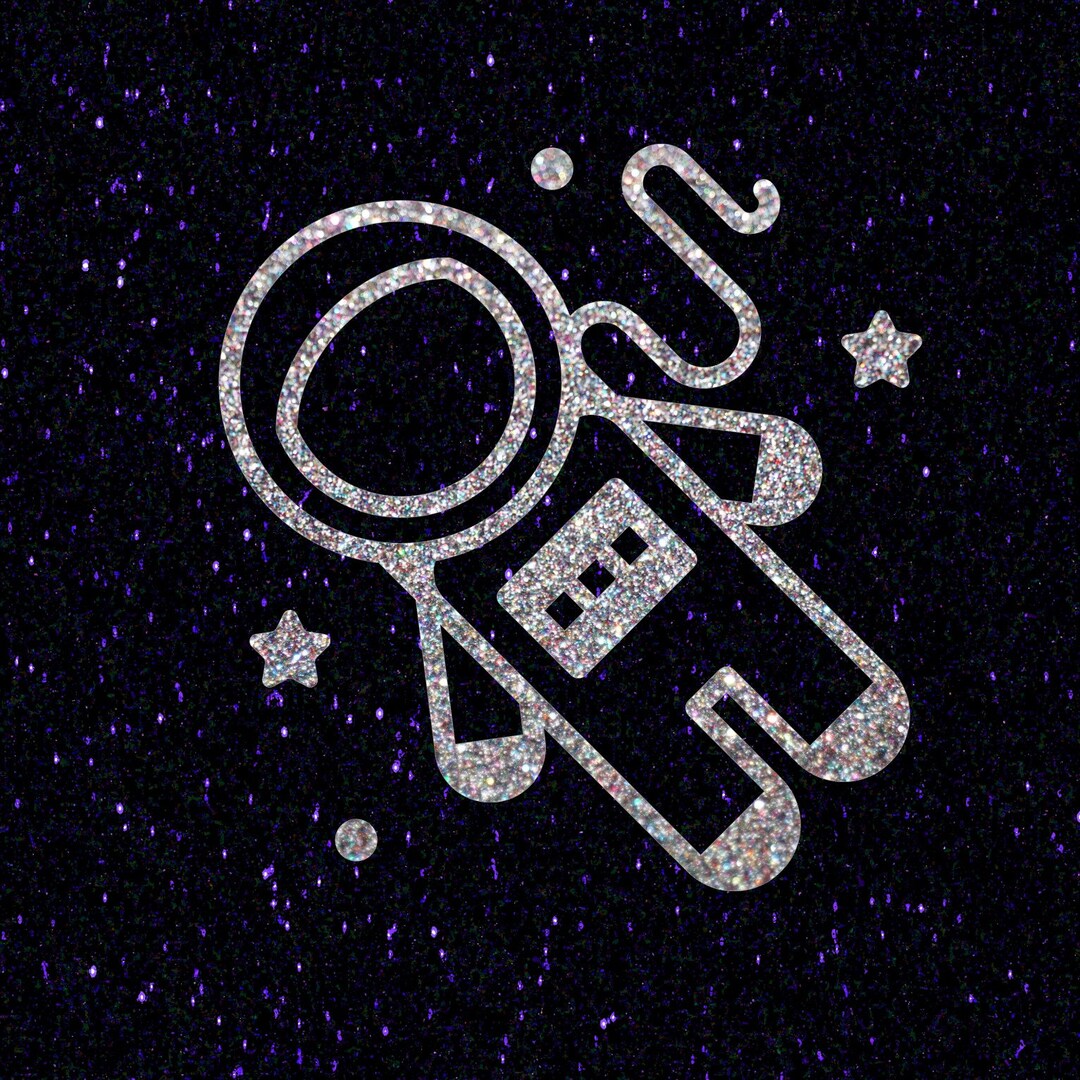 Spaceman, Astronaut Iron-on Sticker Hotfix Iron-on Textile Sticker ...