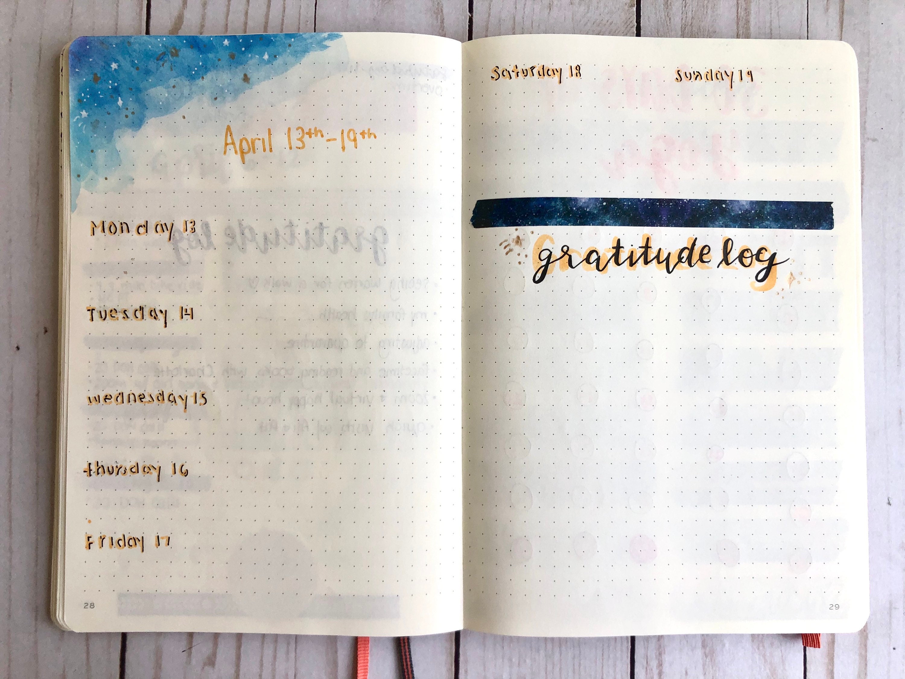 Custom Bullet Journal | Pre-made Bullet Journal | Hand Drawn Bujo ...