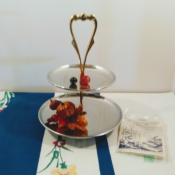 Kromex Serving Tray - Etsy