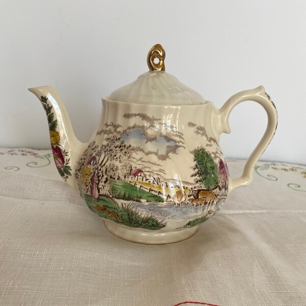 Sadler Teapot - Etsy