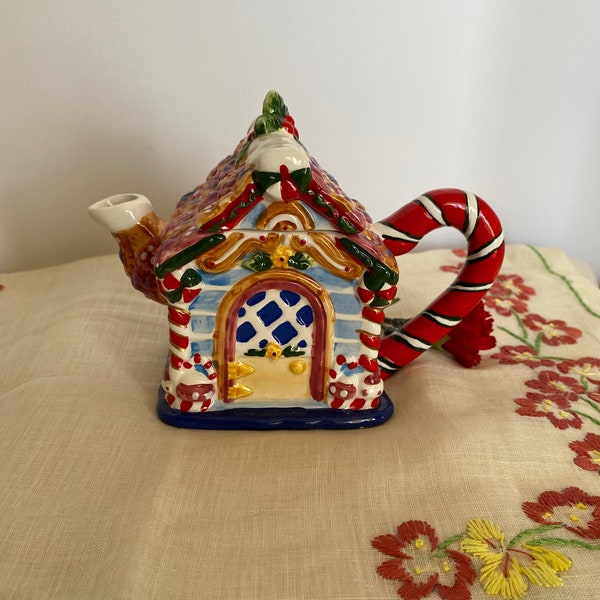 Christmas Teapot - Etsy