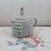 Stunning Sadler Ye Daintee Lady Crinoline Lady Teapot in Blue With Hand ...