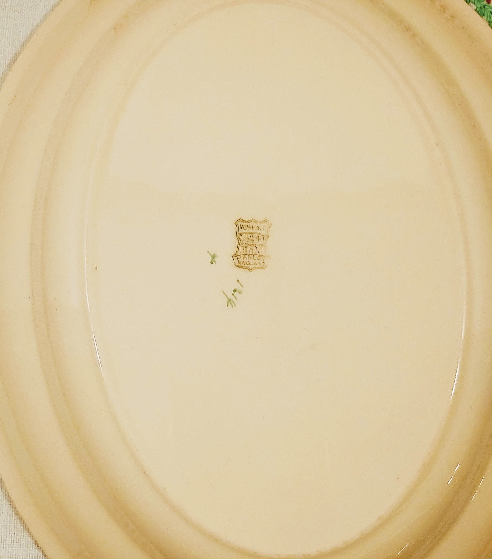 New Hall Pottery Romney Pattern Serving Platter Vintage New - Etsy