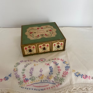 Yanky Clover Three Piece Boxed Set, Perfume Bottle, Talcum Powder ...