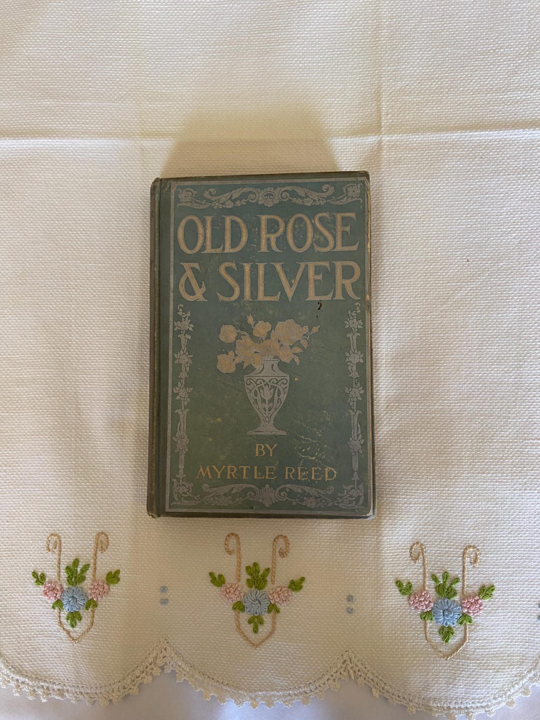 Old Rose & Silver, by Myrtle Reed; Antique Book, Hard Cover, Antique ...