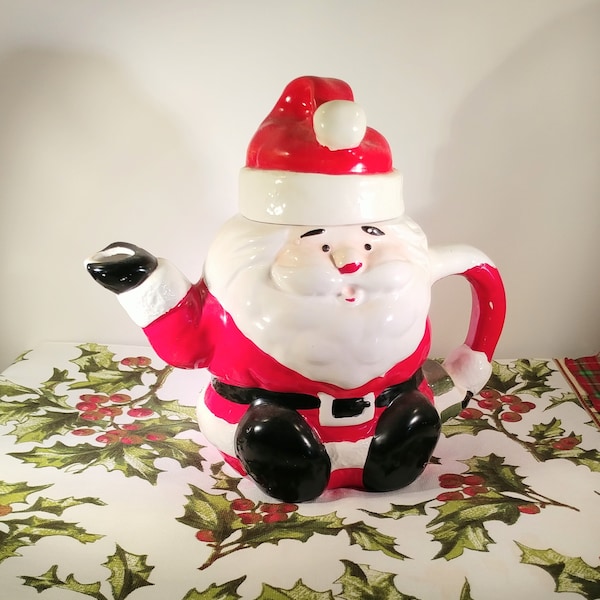 Christmas Teapot - Etsy