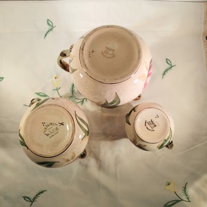 Wade England Harvest Ware 3 Piece Plums and Leaves Copper Luster ...