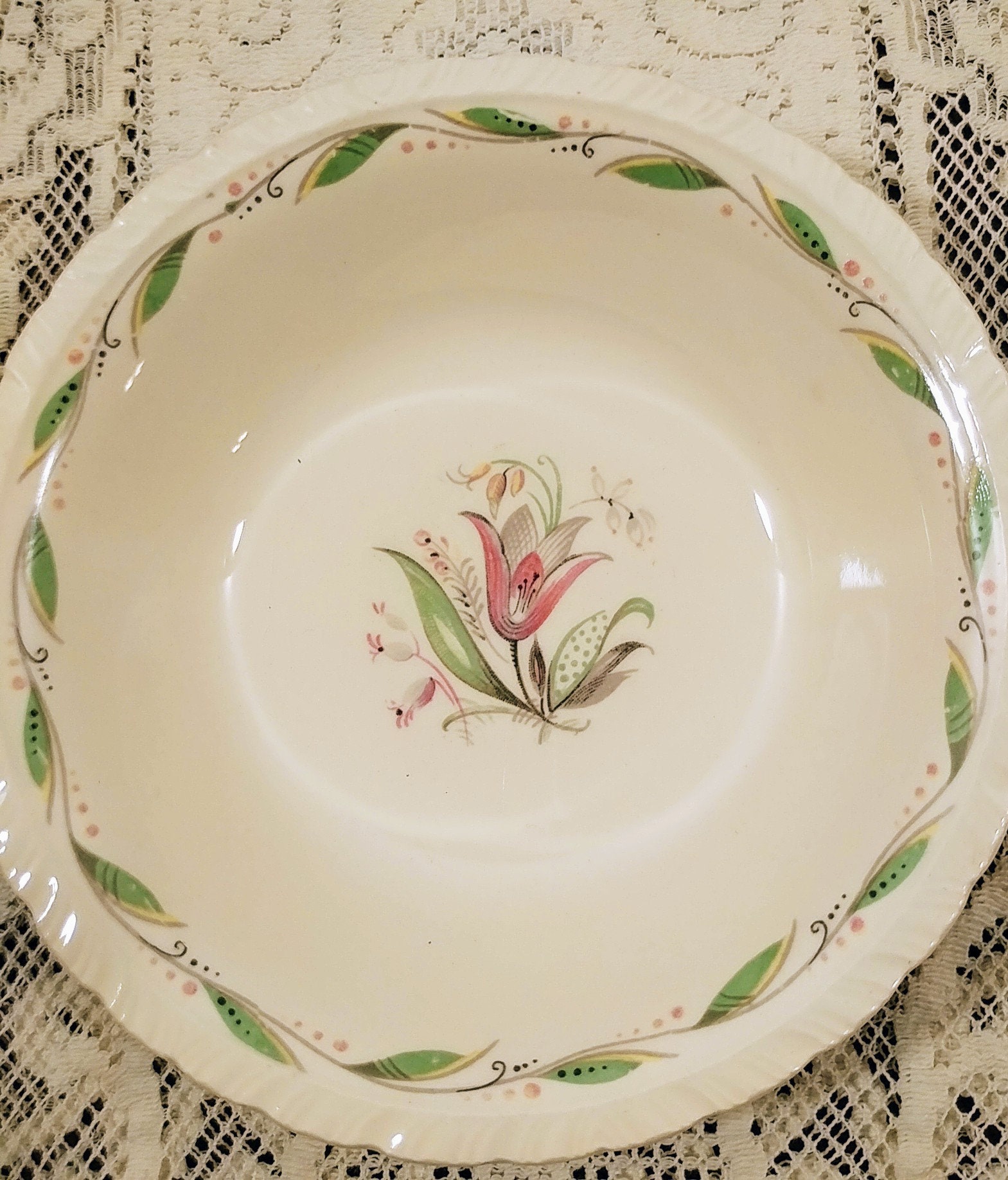 New Hall Pottery Romney Pattern Small Serving Bowls Set of | Etsy