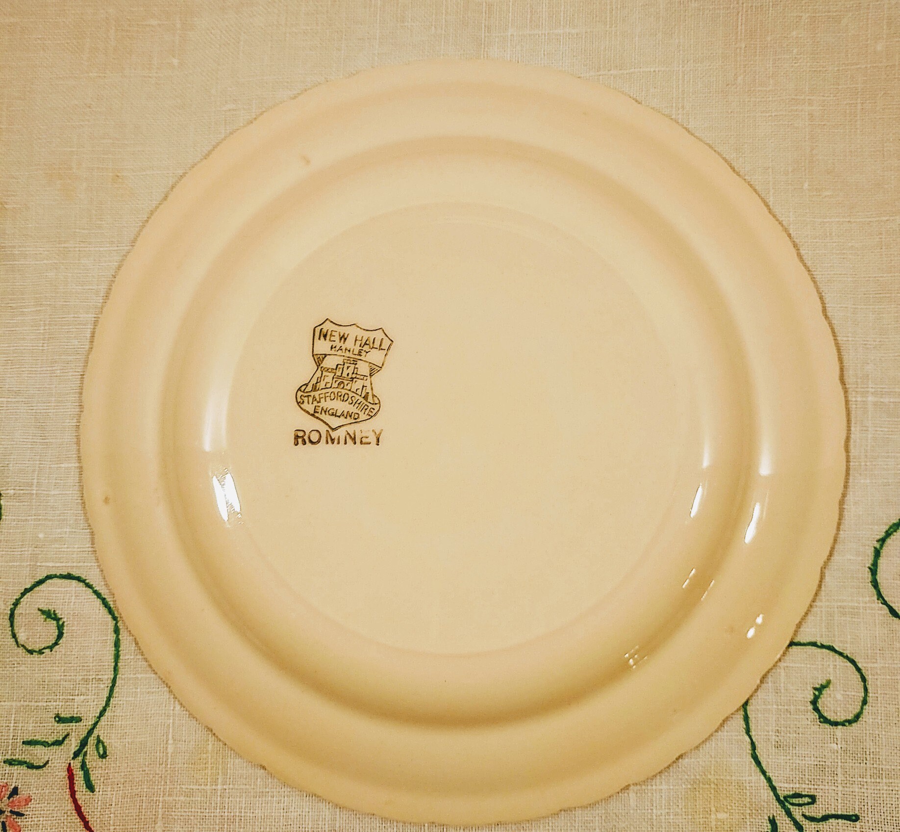 New Hall Pottery Romney Pattern Side Plate Set of 4 Side | Etsy