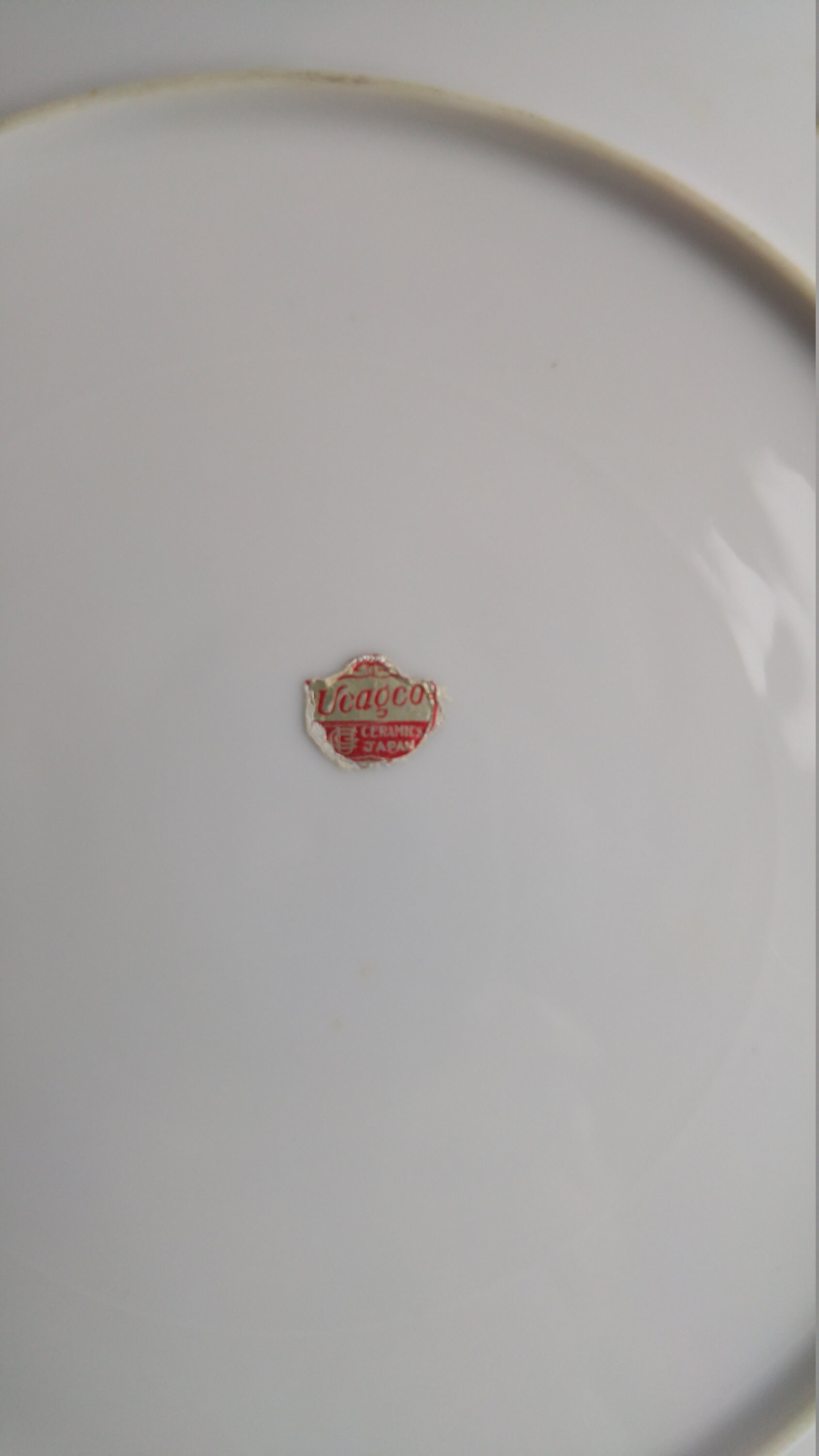 Vintage Fruit Pattern Serving Plate With Detachable Metal - Etsy