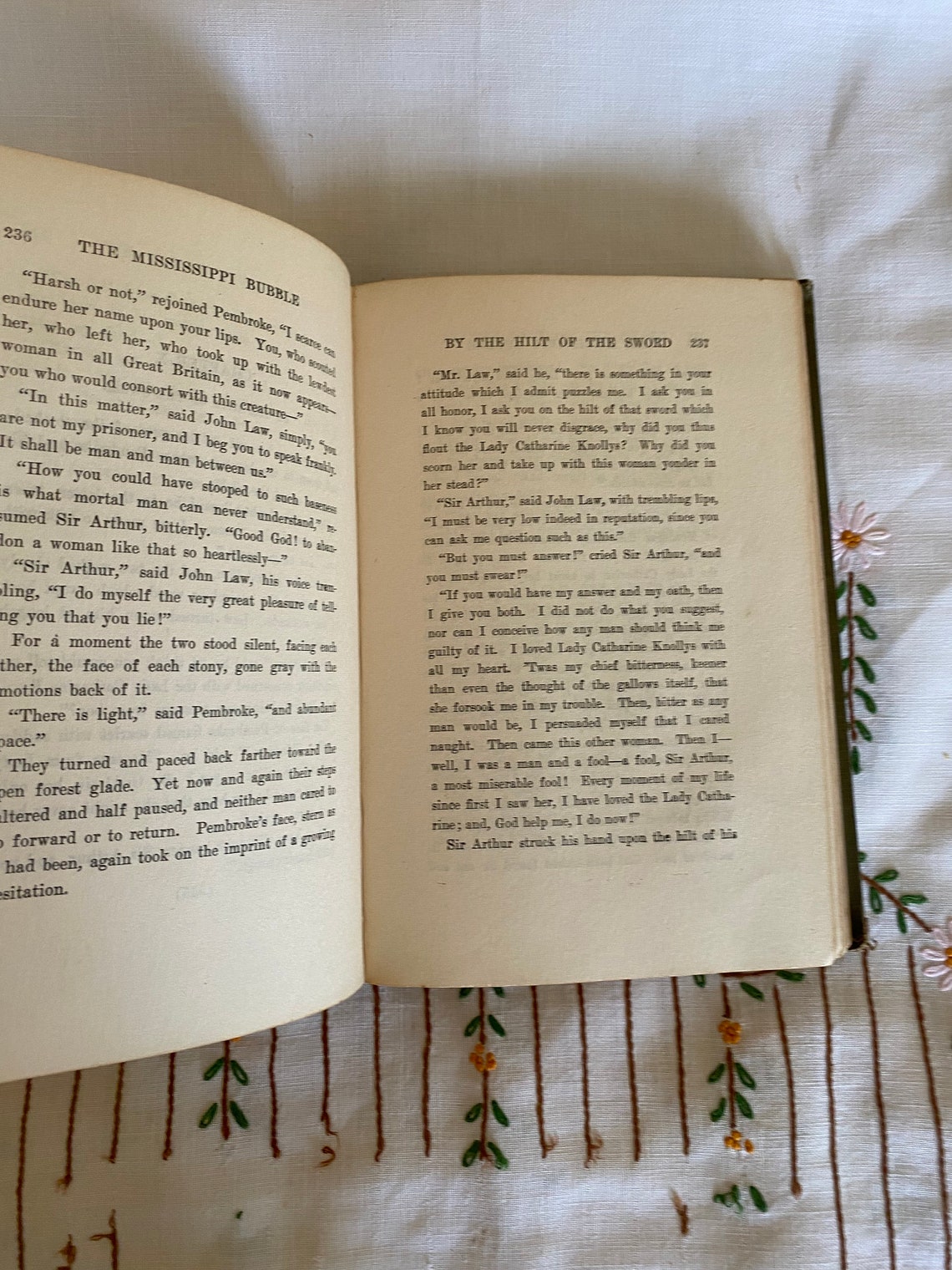 The Mississippi Bubble, by Emerson Hough; Antique Historical Novel ...