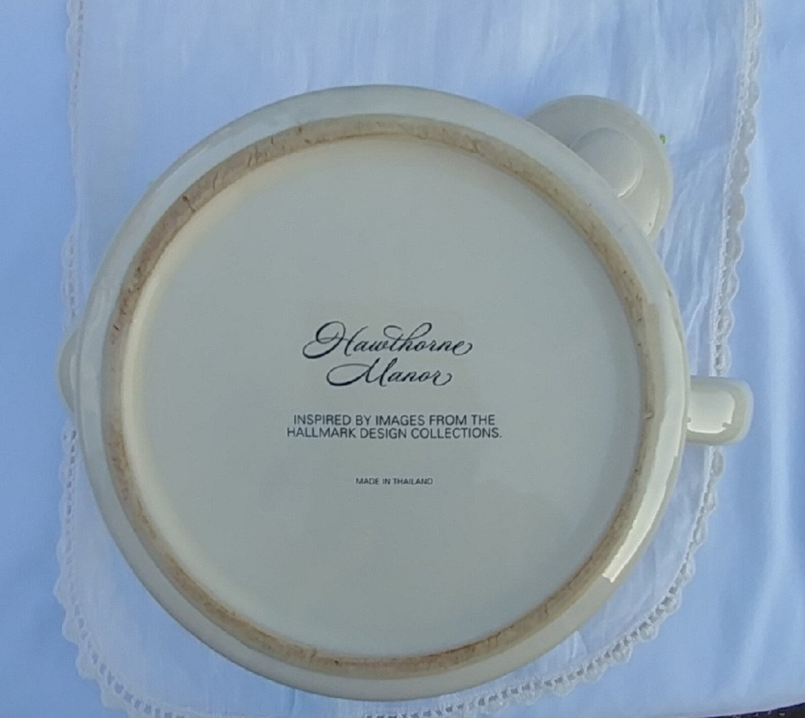 Vintage Hallmark Hawthorne Manor Teapot Full Size Vintage - Etsy