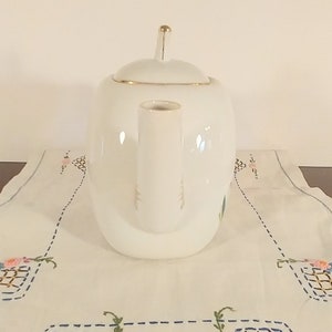 Hand Painted Mid Century Teapot by Ucagco Co, Full Size; Vintage Teapot ...