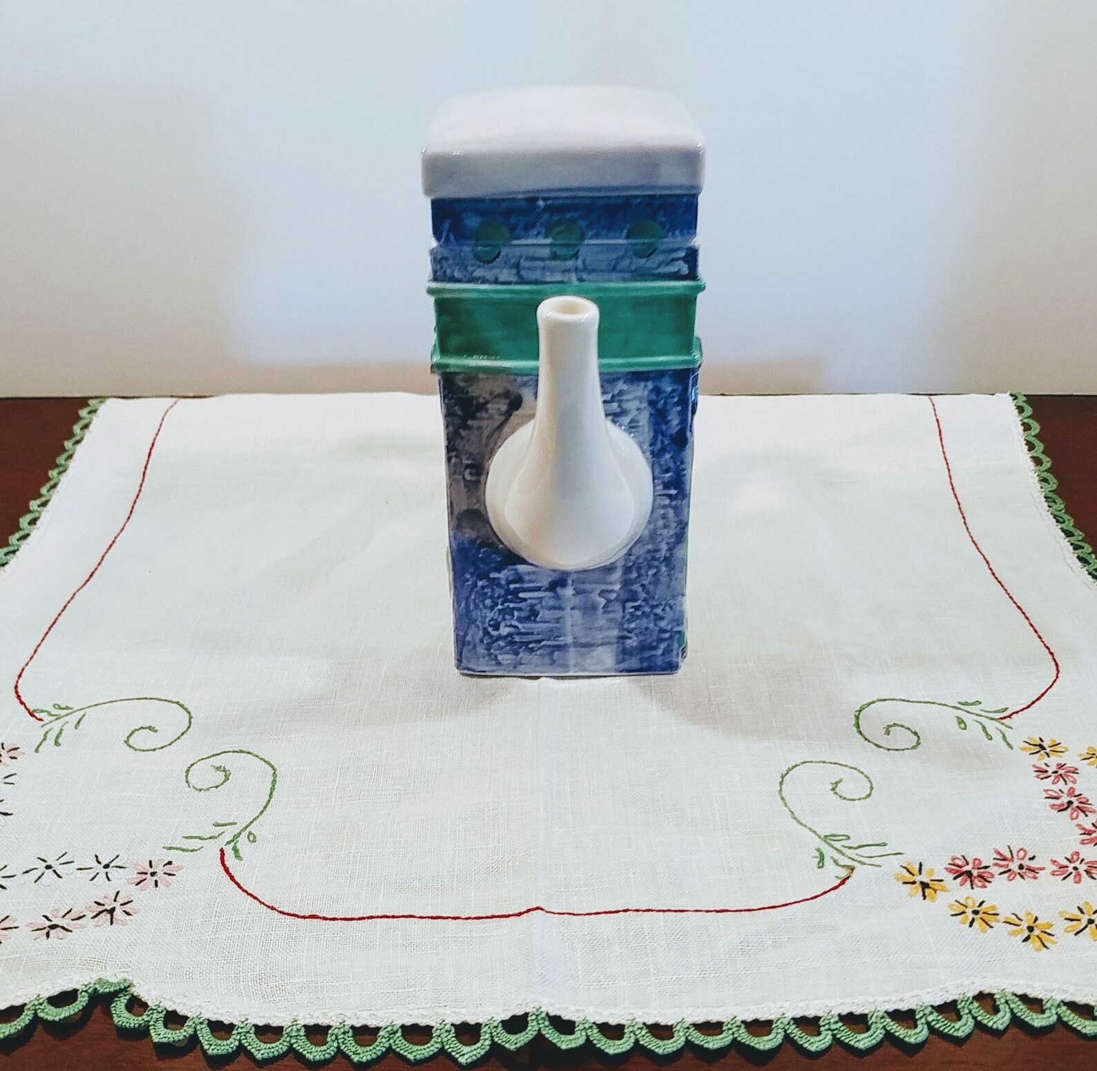 Fun Main Street Store Front Double Sided Teapot Tex Mex - Etsy