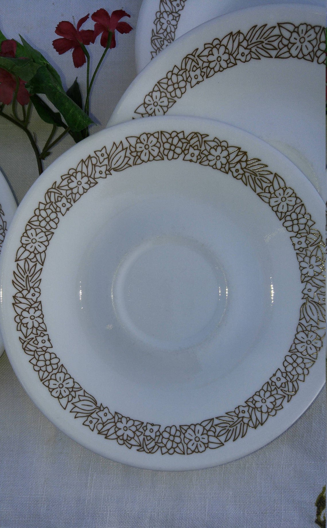 Corelle Corning Ware Woodland Brown Tea Cup Saucer Coffee Cup | Etsy