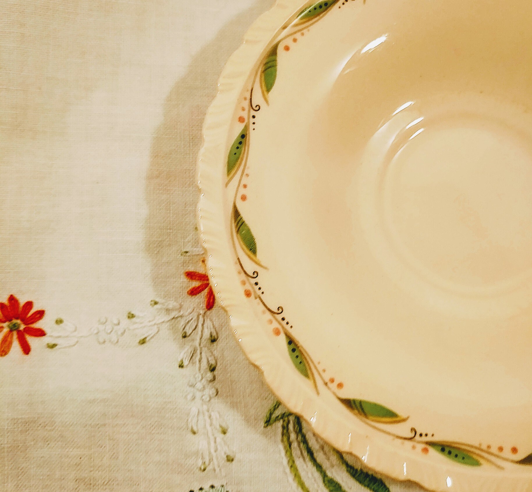 New Hall Pottery Romney Pattern Pedestal Cup and Saucer Set - Etsy