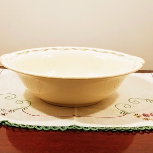 New Hall Pottery Romney Pattern Large Open Serving Bowl; Vintage New ...