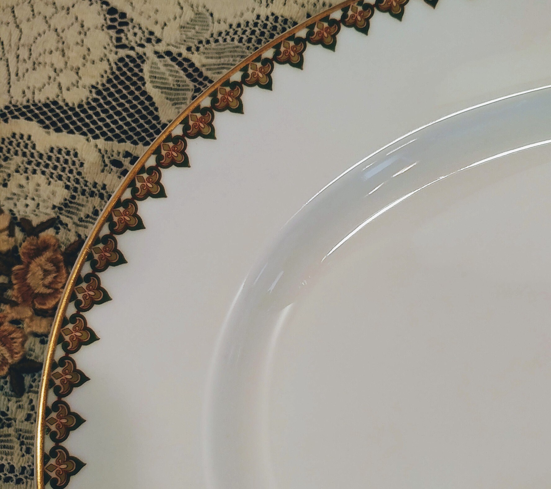 Haviland & Co Limoges France the Monaco Pattern Huge Serving - Etsy