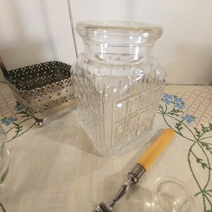 Antique Sheffield England Silverplated and Pressed Glass Pickle Castor ...