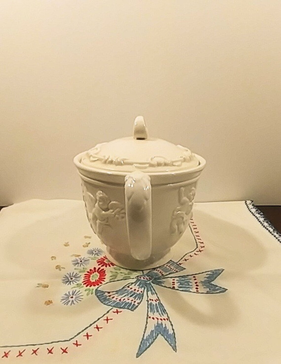 Cherub Angels Teapot by Fitz & Floyd Omnibus Full Size | Etsy