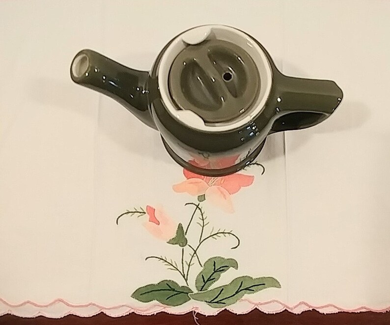 Hall Personal Size Teapot Forest Green Vintage Teapot - Etsy