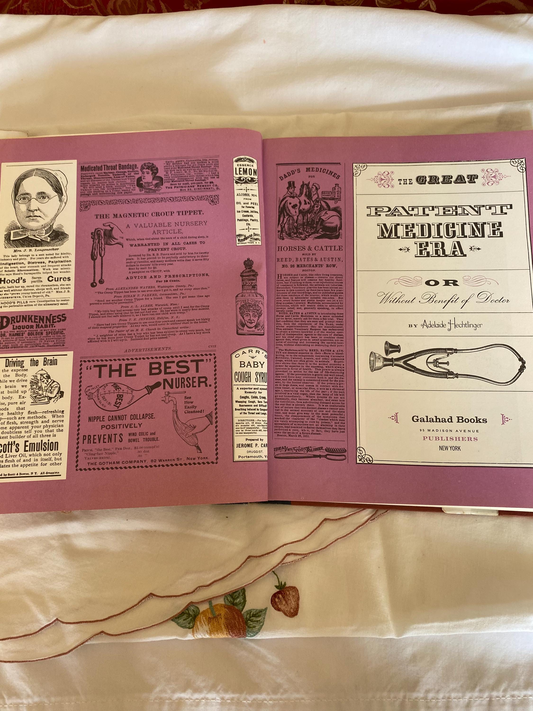 The Great Patent Medicine Era, or Without Benefit of Doctor, by ...