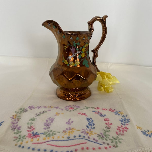 Luster Ware Pitcher - Etsy