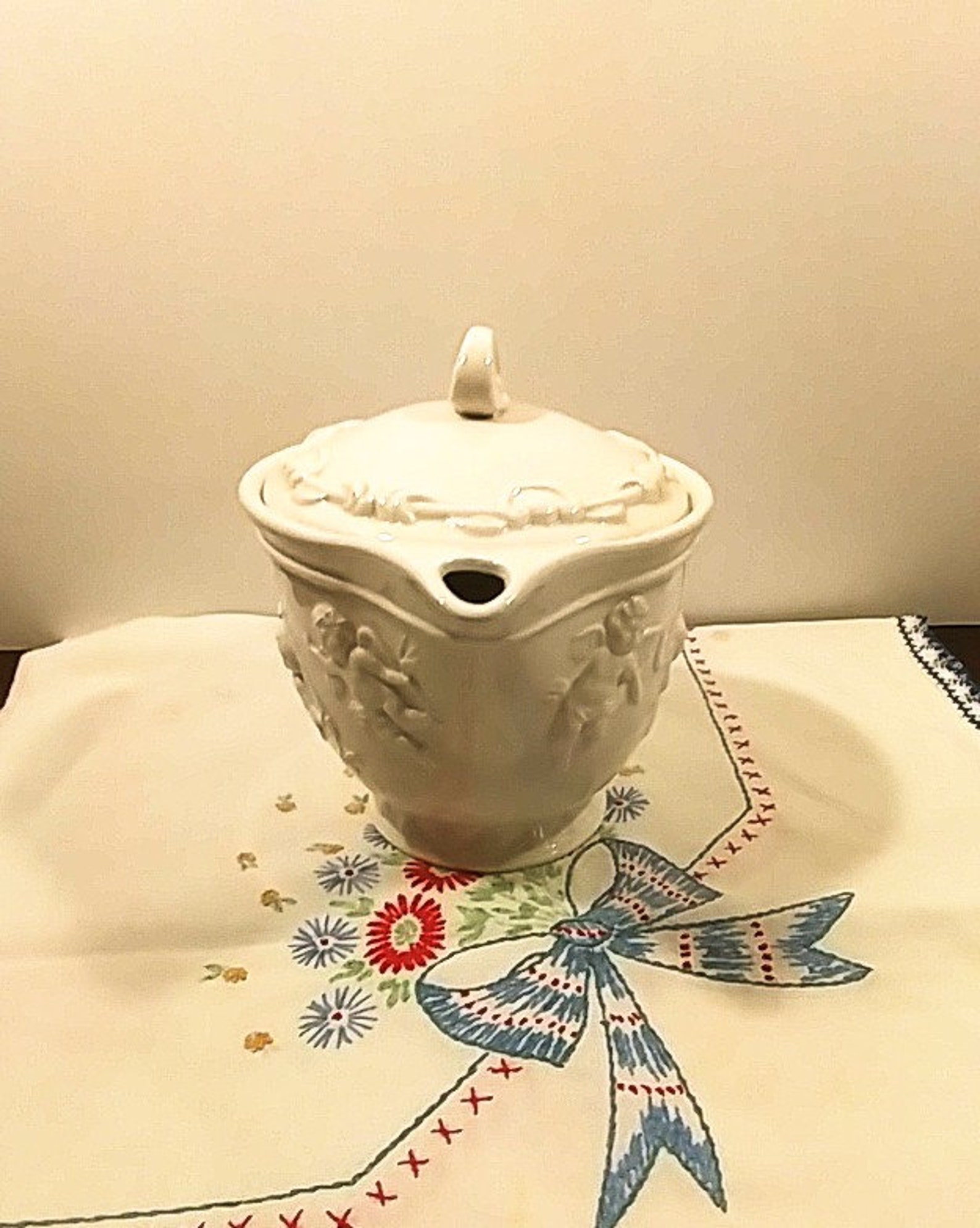 Cherub Angels Teapot by Fitz & Floyd Omnibus Full Size - Etsy