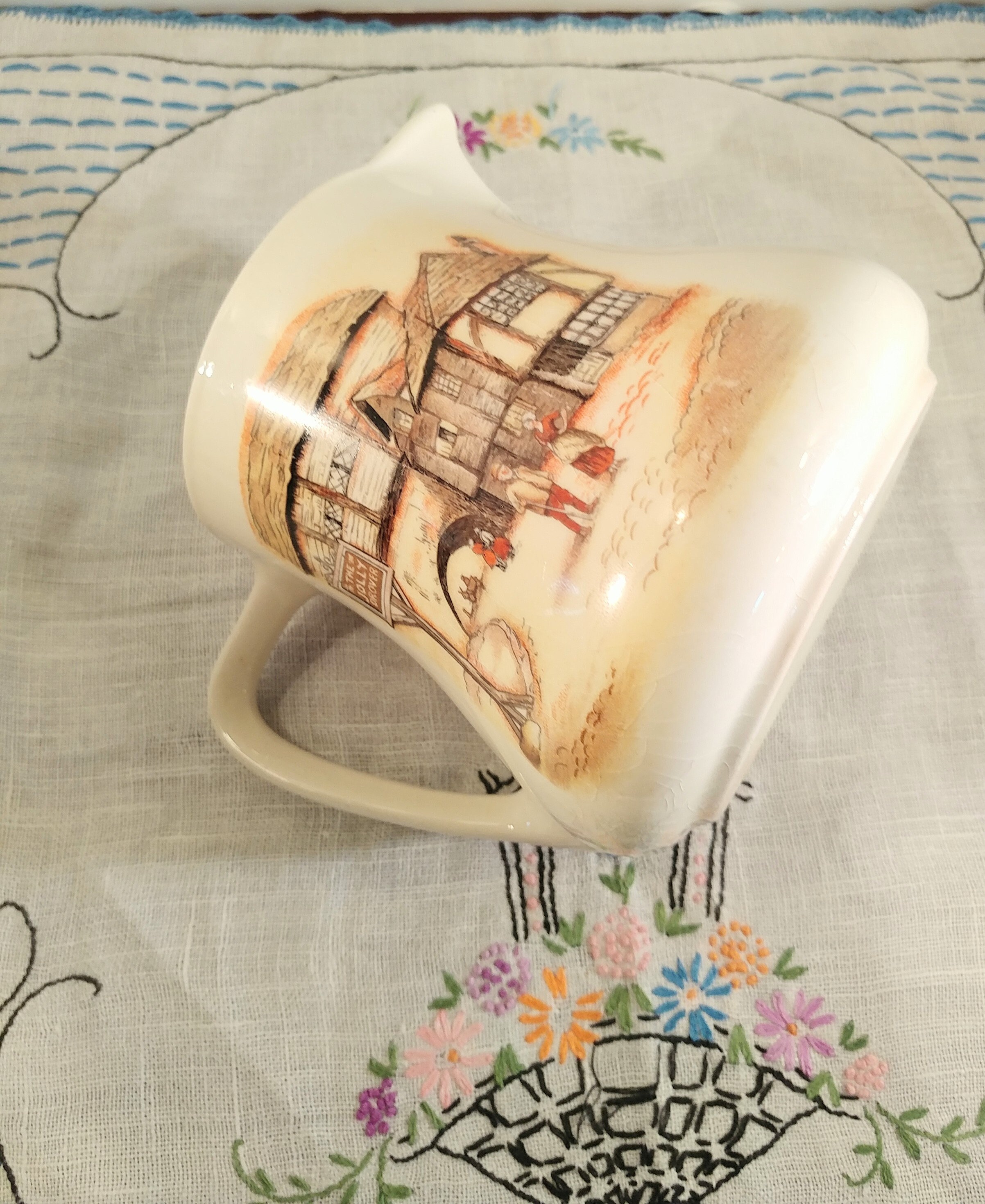 Lancaster & Sandland English Ware the Jolly Drover Pitcher Jug; Vintage ...