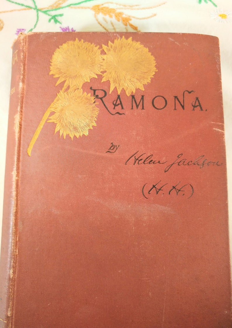 Ramona by Helen Hunt Jackson 1884 First Edition Hard Cover - Etsy