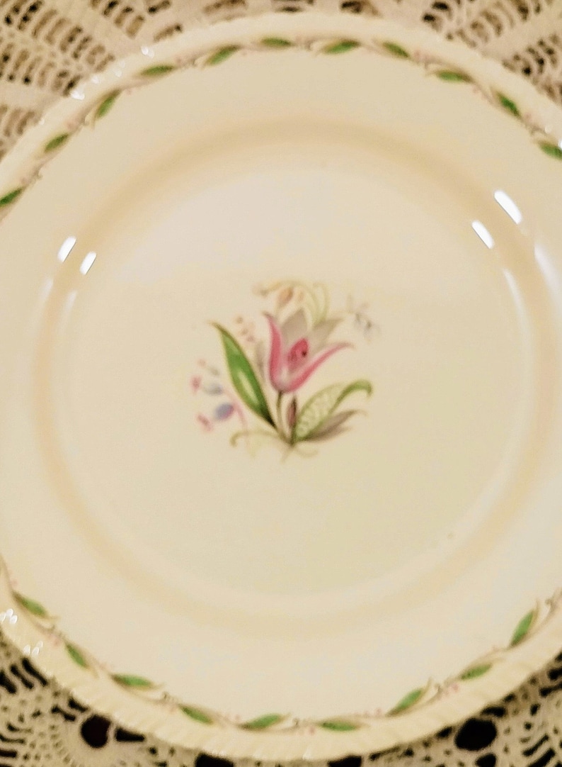 New Hall Pottery Romney Pattern Dinner Plate 10 Available - Etsy