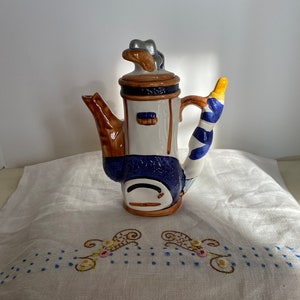 Golf Bag Figural Teapot, by Cardinal, Inc.; Vintage Teapot, Figural ...