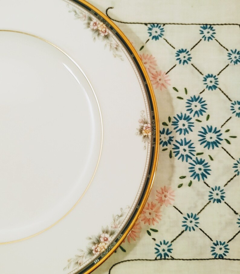 Noritake Ontario Pattern Dinner Plate Vintage Noritake - Etsy