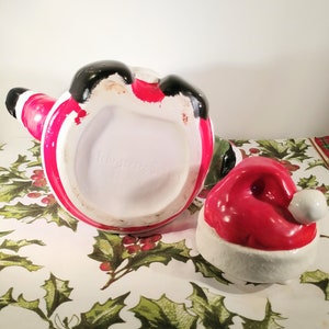 Jolly Santa Holiday Figural Teapot, Full Size; Vintage Teapot, Holiday ...