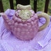 Vintage Hand Painted Grapes Figural Teapot, Full Size Vintage Teapot ...