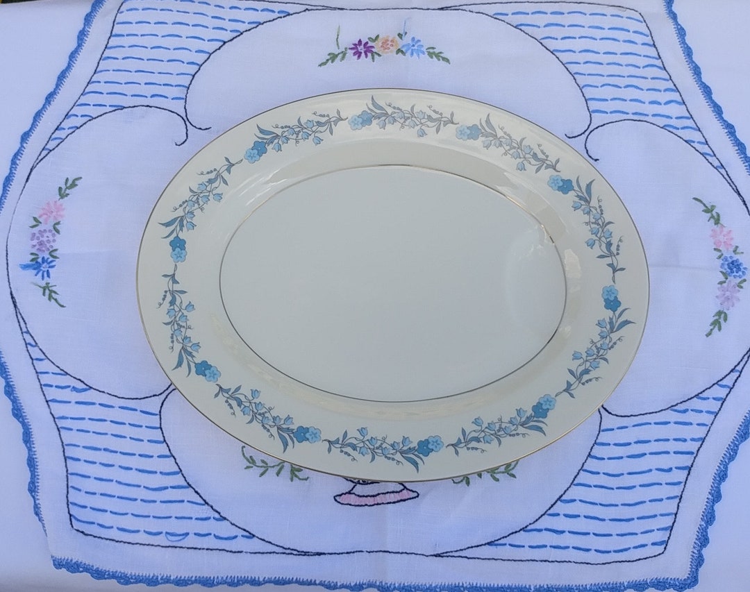 Theodore Haviland Serving Platter Clinton Pattern; Vintage Haviland ...
