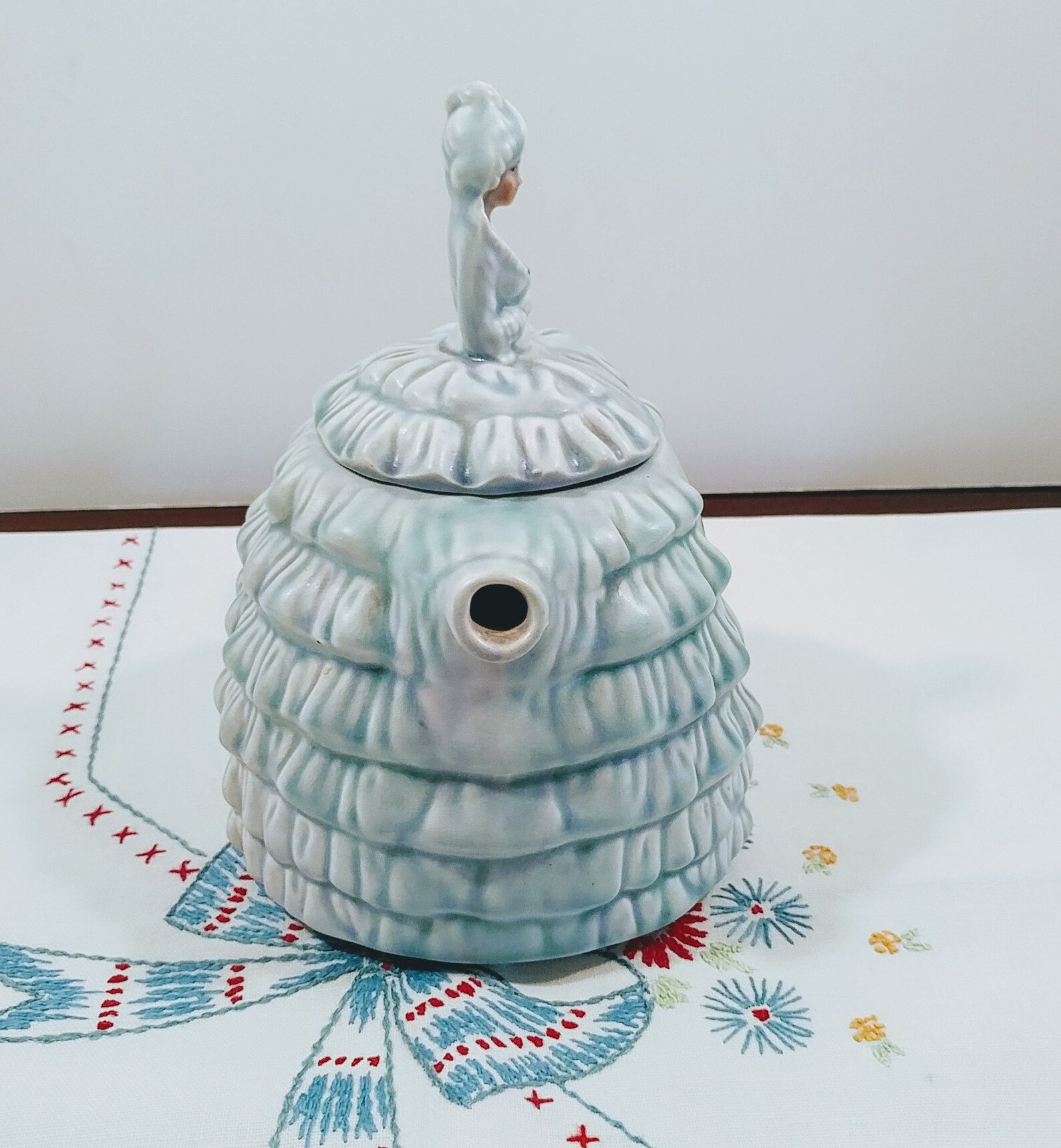 Stunning Sadler Ye Daintee Lady Crinoline Lady Teapot in Blue | Etsy