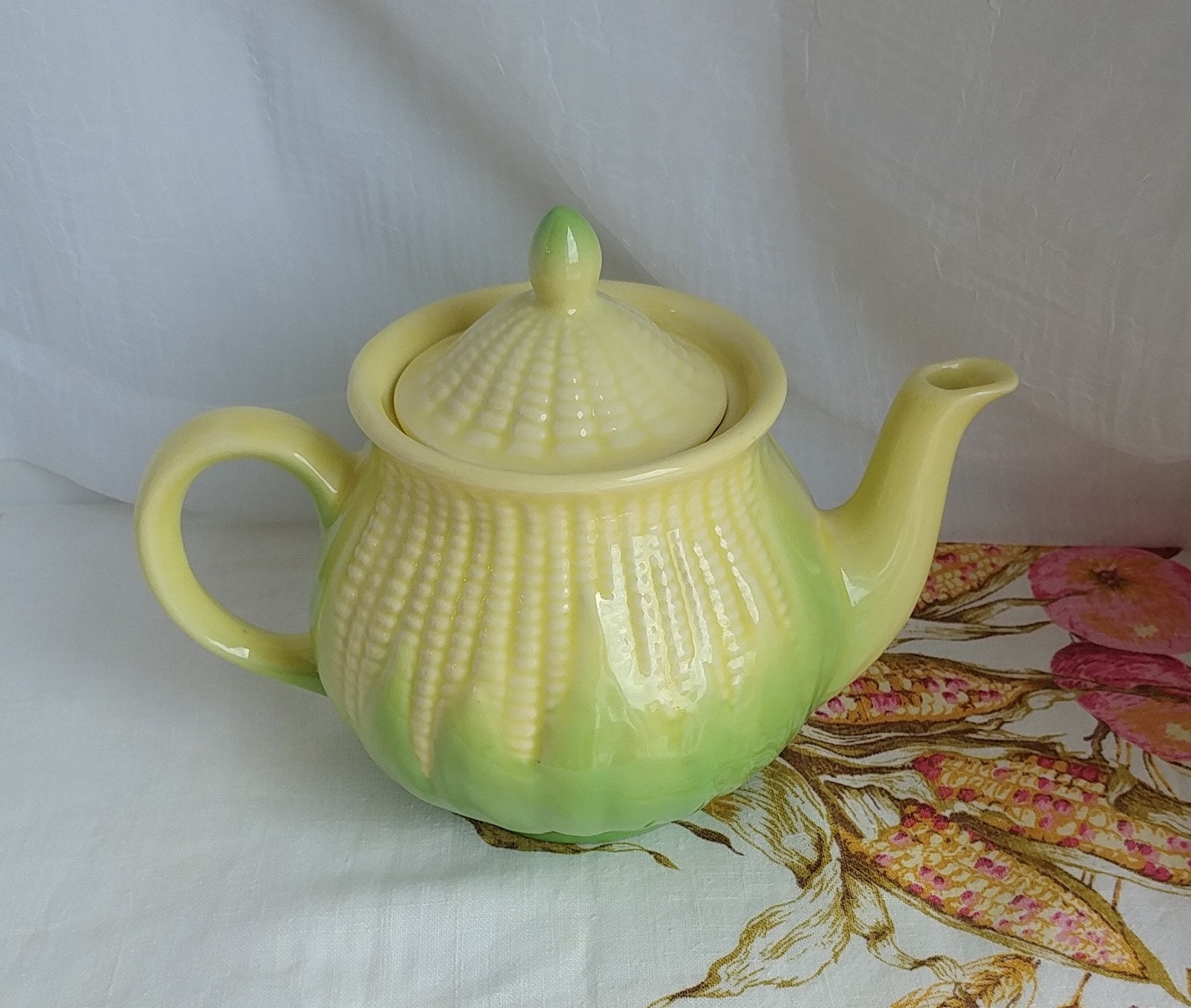Shawnee King Corn Teapot Full Size Vintage Shawnee Vintage - Etsy