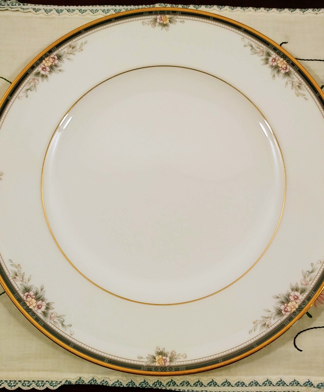 Noritake Ontario Pattern Dinner Plate Vintage Noritake | Etsy