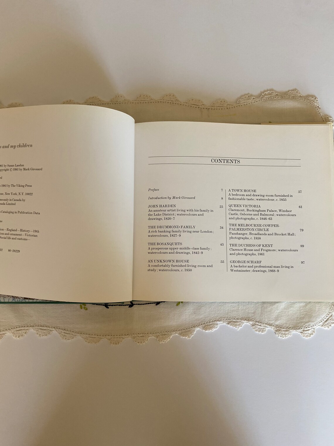 Victorians at Home, by Susan Lasdun; Vintage Hardcover Decor Book ...