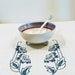 Antique Noritake Morimura Brothers Hand Painted Blue and White Luster ...