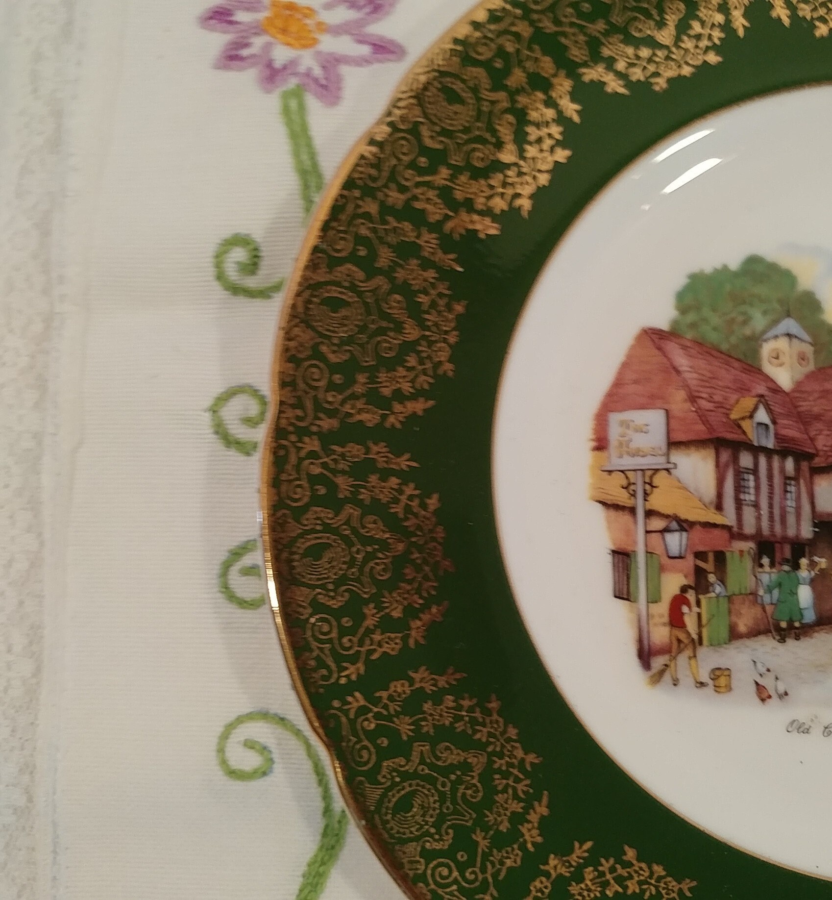 Royal Falcon Ware Old Coach House Woolhampton Giftware Plate | Etsy