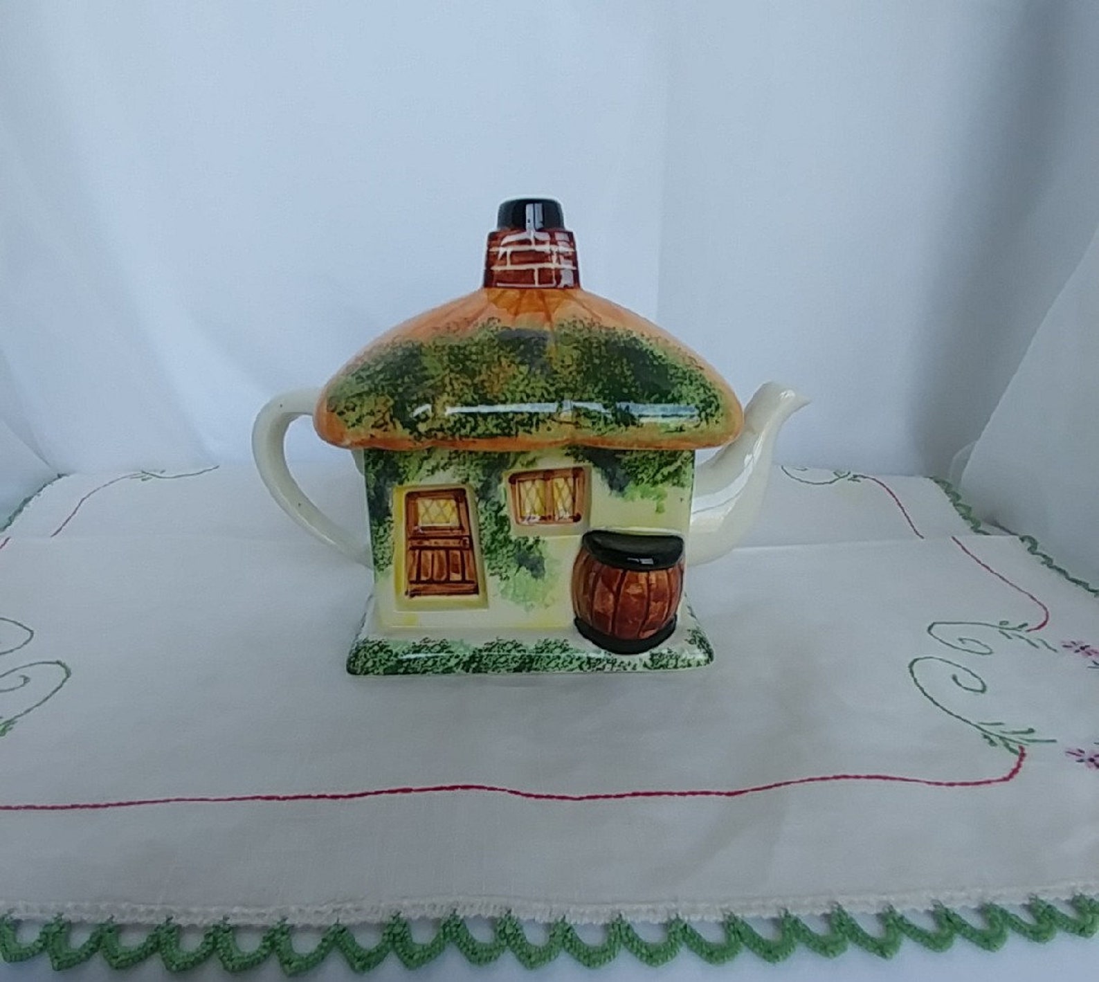 Tony Carter Cottage Tea Shop Teapot Vintage Tony Carter - Etsy