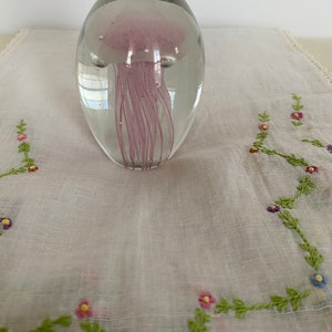 Dynasty Gallery Art Glass Glowing Pink Jellyfish Hand Blown Glass ...