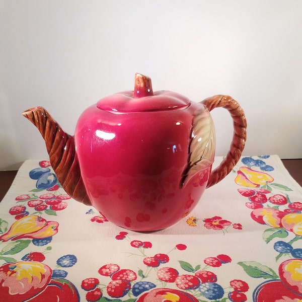 Apple Teapot - Etsy