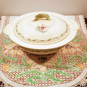 New Hall Pottery Romney Pattern Covered Tureen Covered Serving Dish ...