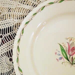 New Hall Pottery Romney Pattern Dinner Plate - 10 Available; Vintage ...