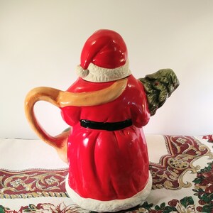Old World Santa Figural Teapot, Full Size; Vintage Teapot, Figural ...