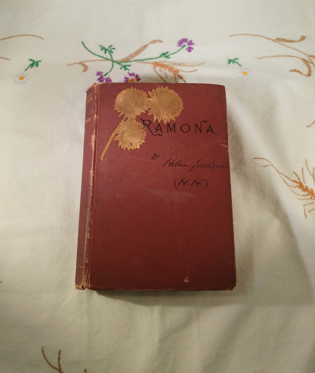 Ramona, by Helen Hunt Jackson, 1884, First Edition Hard Cover Book, All ...